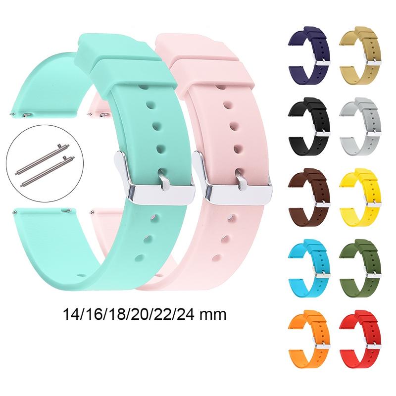 Tali Gelang Jam Tangan Getah, Pelepasan Pantas, Bahan Siliko - TikTok ...