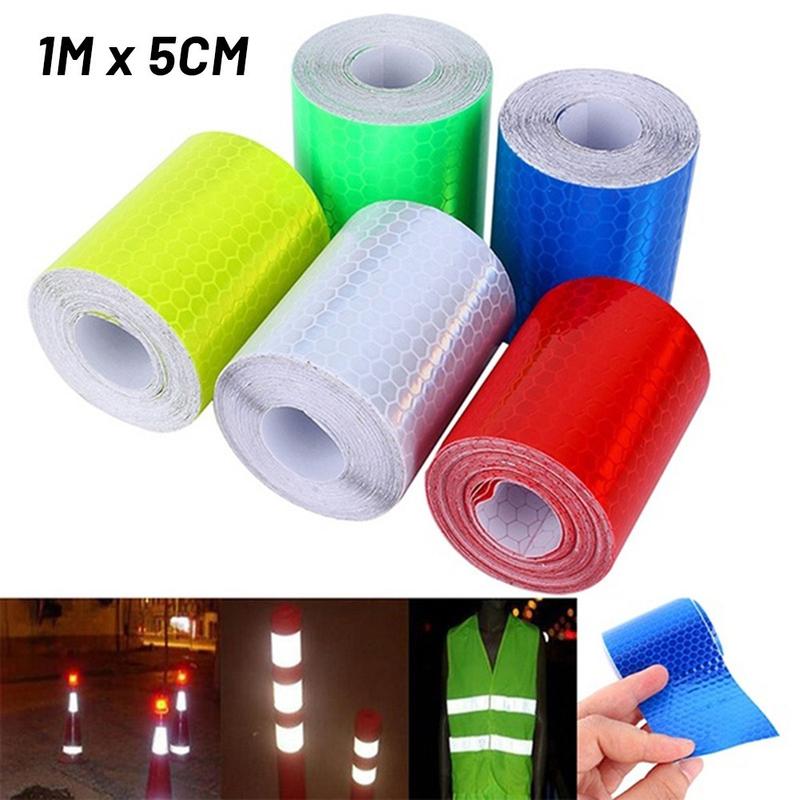 Car Reflective Stickers 5cm*1m Decoration Film Motorcycle Reflect ...