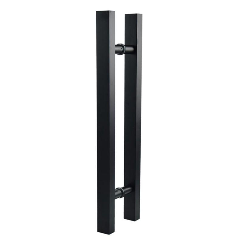 Heavy duty stainless steel frosted black push pull door handle - TikTok ...