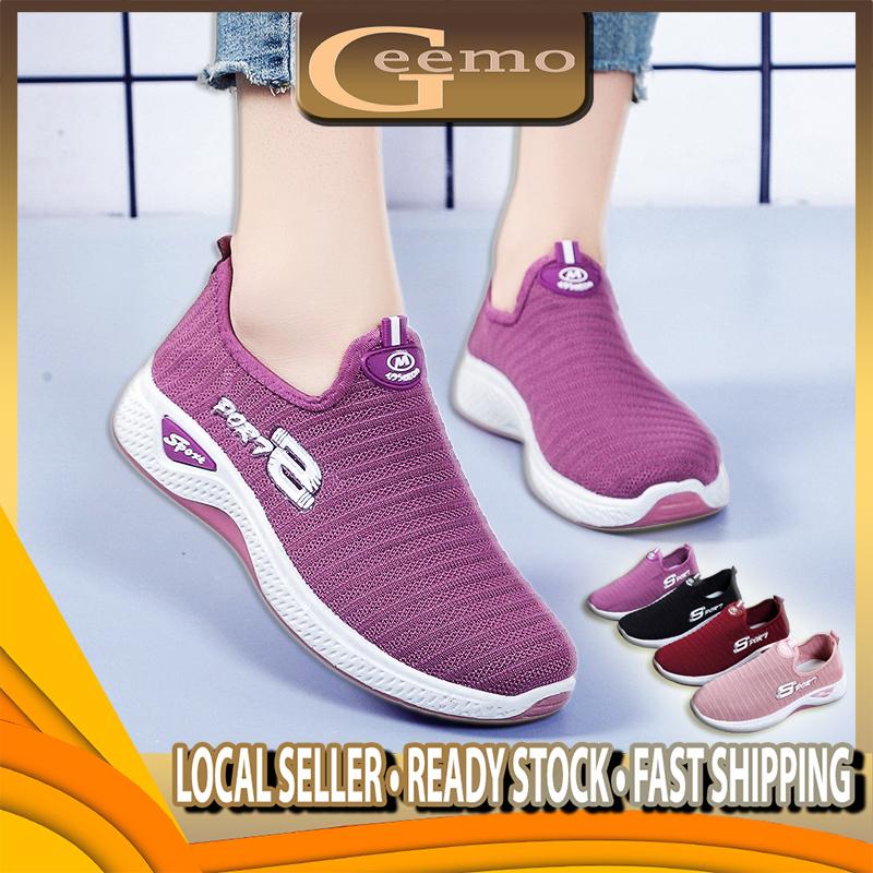Ready Stock Geemo GS178 Women's Casual Sneakers Outdoor Sports - TikTok ...