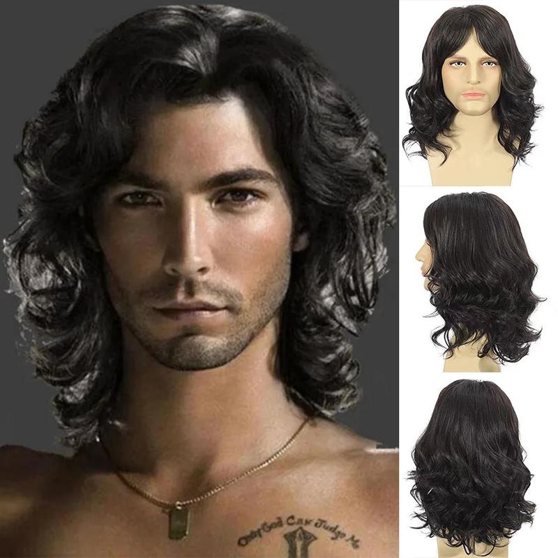 Rambut Palsu Rock, Gaya Eropah dan Amerika, Panjang Sederhana, - TikTok ...