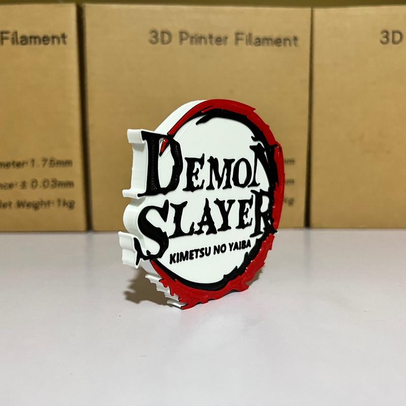 Demon Slayer 3D Logo collection standee shelf desk display gift ...