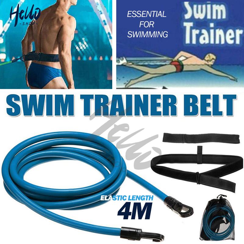 Swimming Elastic Rope Band Resistance Band Swim trainer wit - TikTok ...