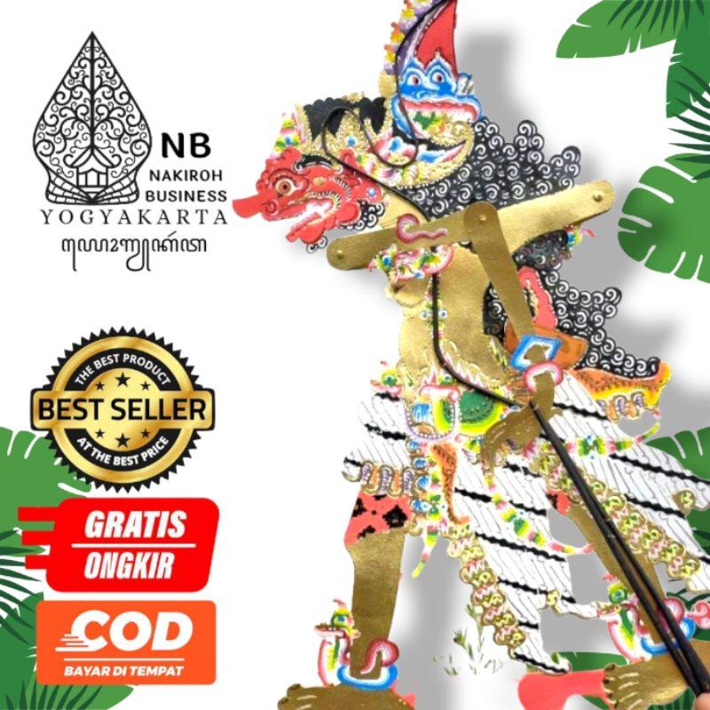 NAKIROHBUSINESS Wayang Kulit Patih Sabrang Halus Ukuran 60cm - Shop ...