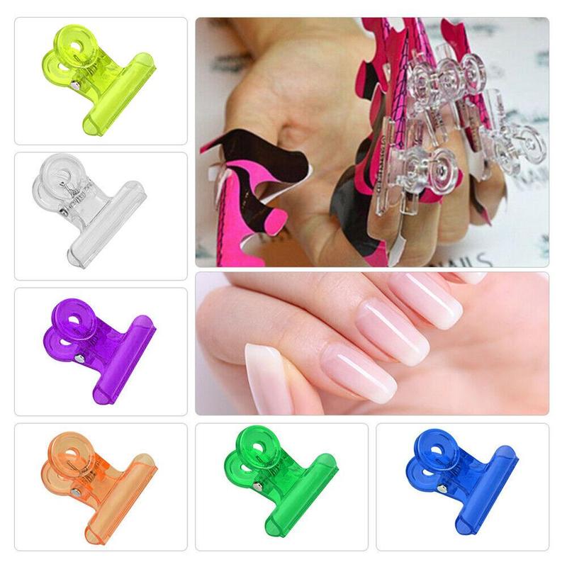 C Curve Nail Pinching Clips Multi Function Plastic Acrylic Pincher ...