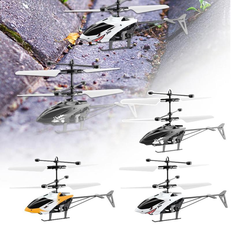RC Helicopter Sensor Mainan Helicopter Remote Control Gyro Helicopter ...