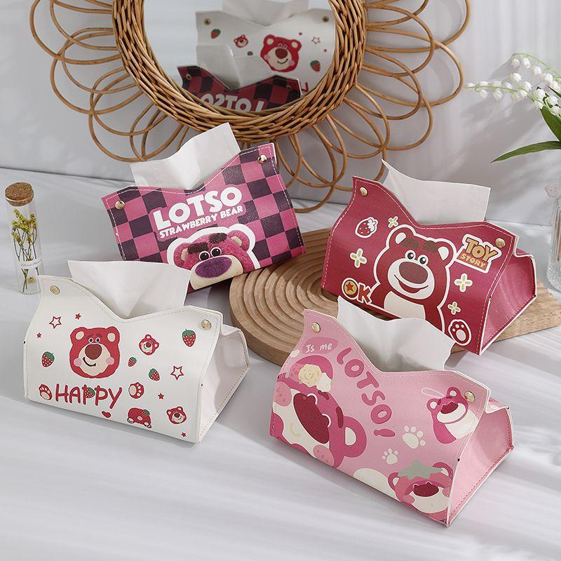 Kotak Kartun, Rekaan Strawberi Comel Beruang Lotso, Sesuai untuk ...