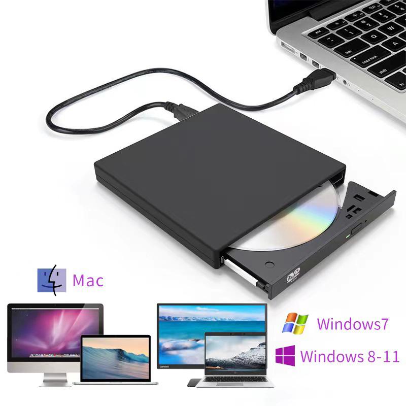 Pemain DVD Luaran, Pemacu CD USB 2.0, Pemain Muzik Mp3, Pembaca ...