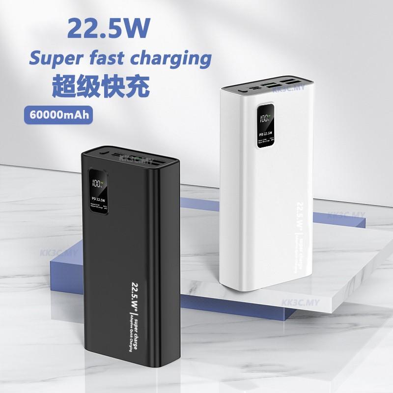60000mah Powerbank 22.5W Two-way Fast charge Type-c ouput QC - TikTok ...