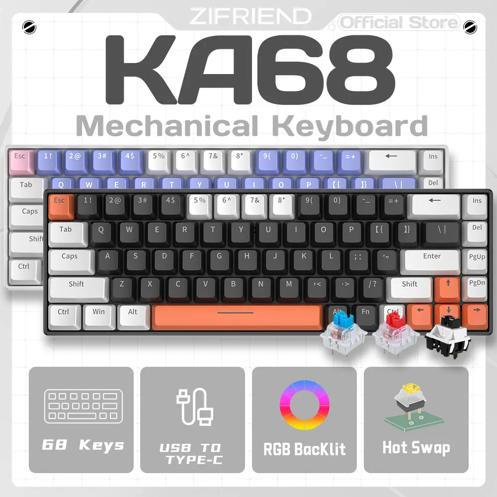 FURYCUBE IP98 membrane keyboard IPX8 waterproof Mechanical feel ...