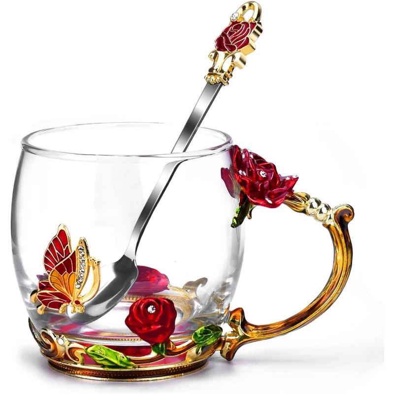 Gifts for Mom Women Mothers Day Glass Coffee Enamels Mug Bes - TikTok Shop
