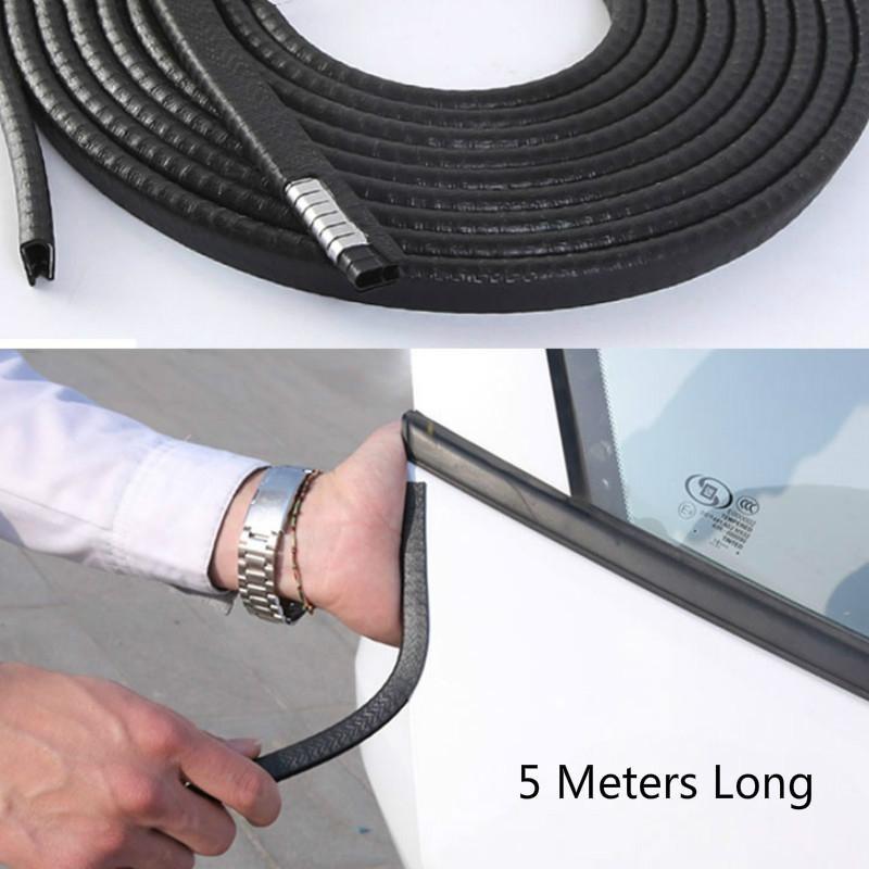 5 Meters Universal Car Door Edge Scratch Protector Strip Sealing Guard ...
