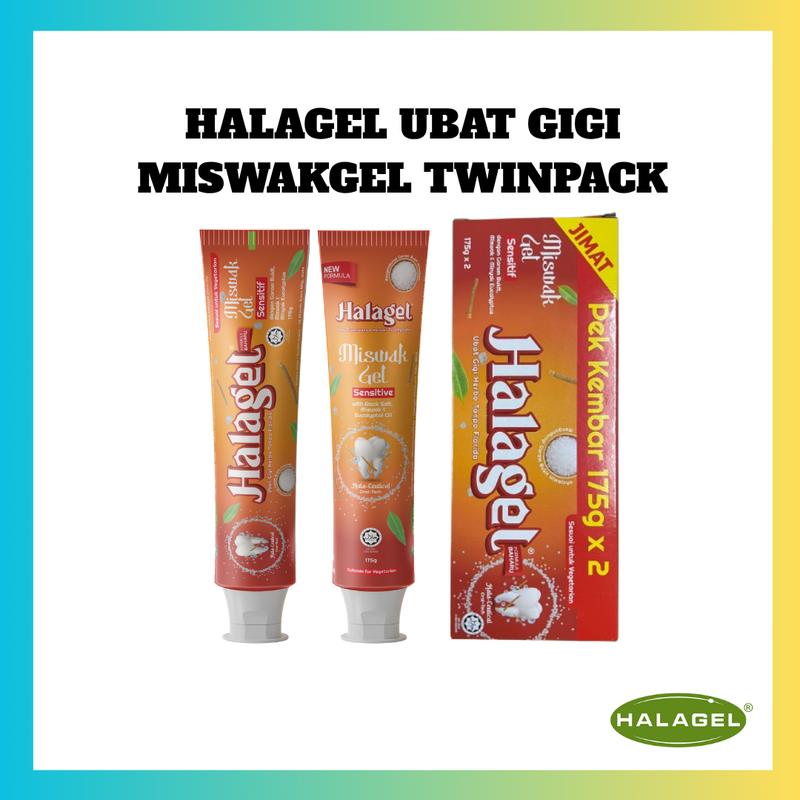 Halagel Non Fluoride Herbal Miswak Gel Sensitive Toothpaste with ...