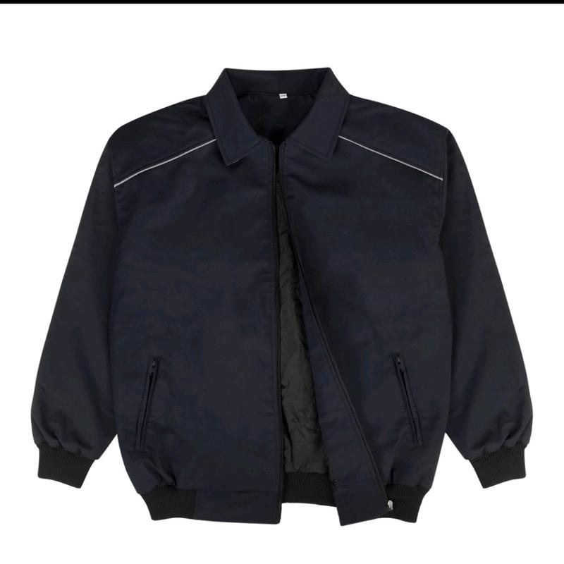 jaket taslan jaket jumbo jaket big size Hitam Polos Waterproof - Shop ...