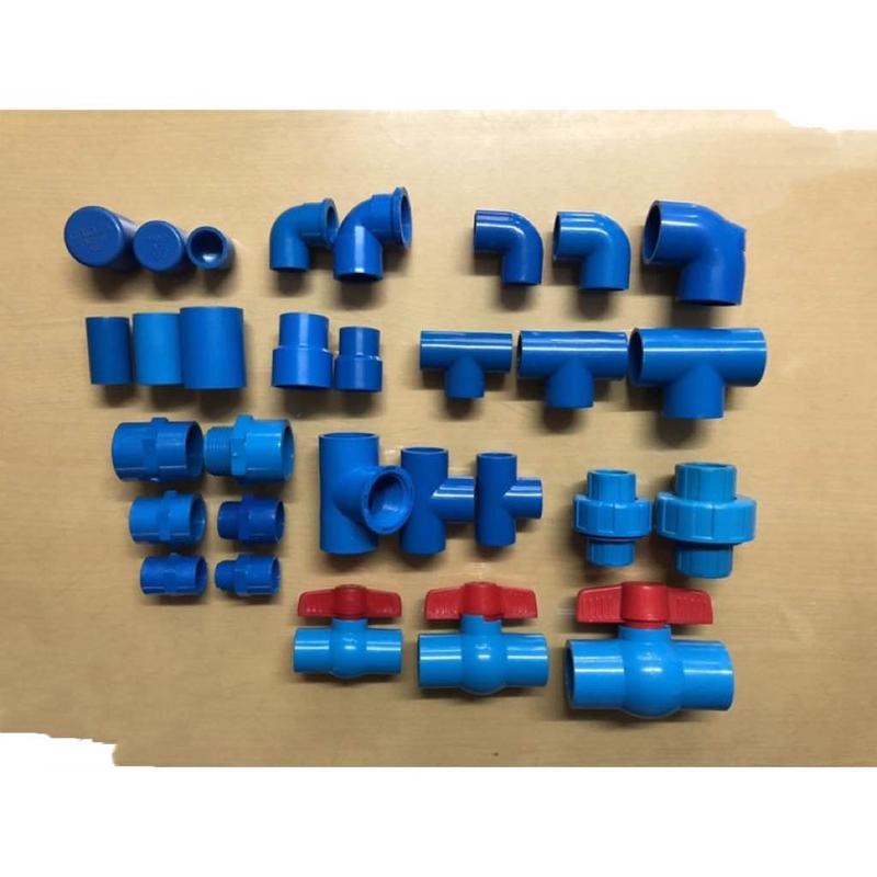 PVC BLUE FITTINGS ELBOW COUPLING MALE FEMALE ADAPTER THREAD - TikTok ...