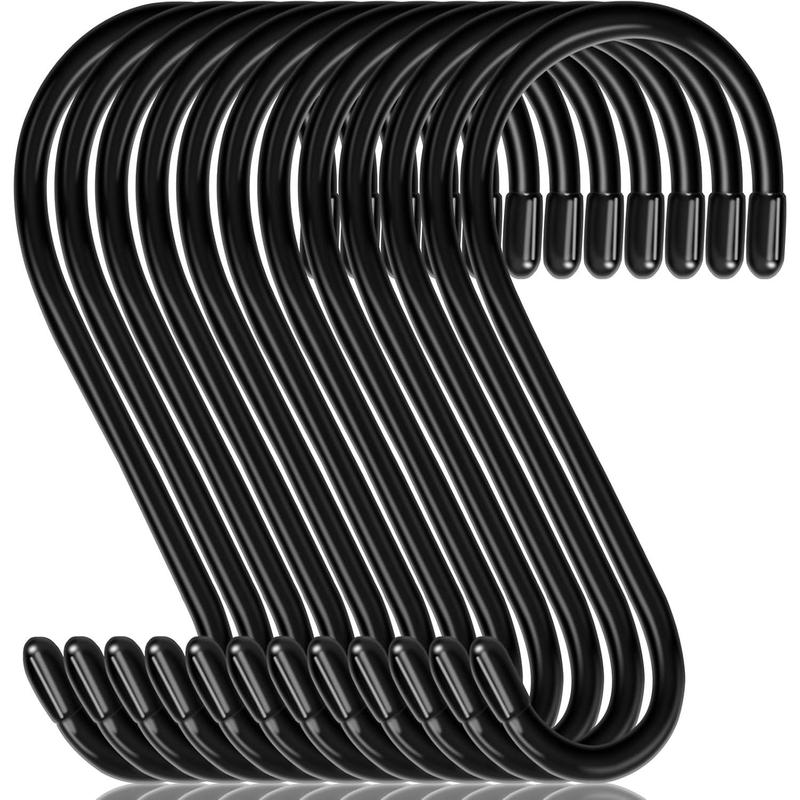 12 Pack 6 Inch S HooksLarge Hooks Vinyl Coated Heavy Duty fo - TikTok Shop