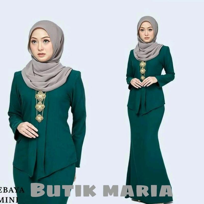 Kebaya mini moden Ironless - TikTok Shop Malaysia