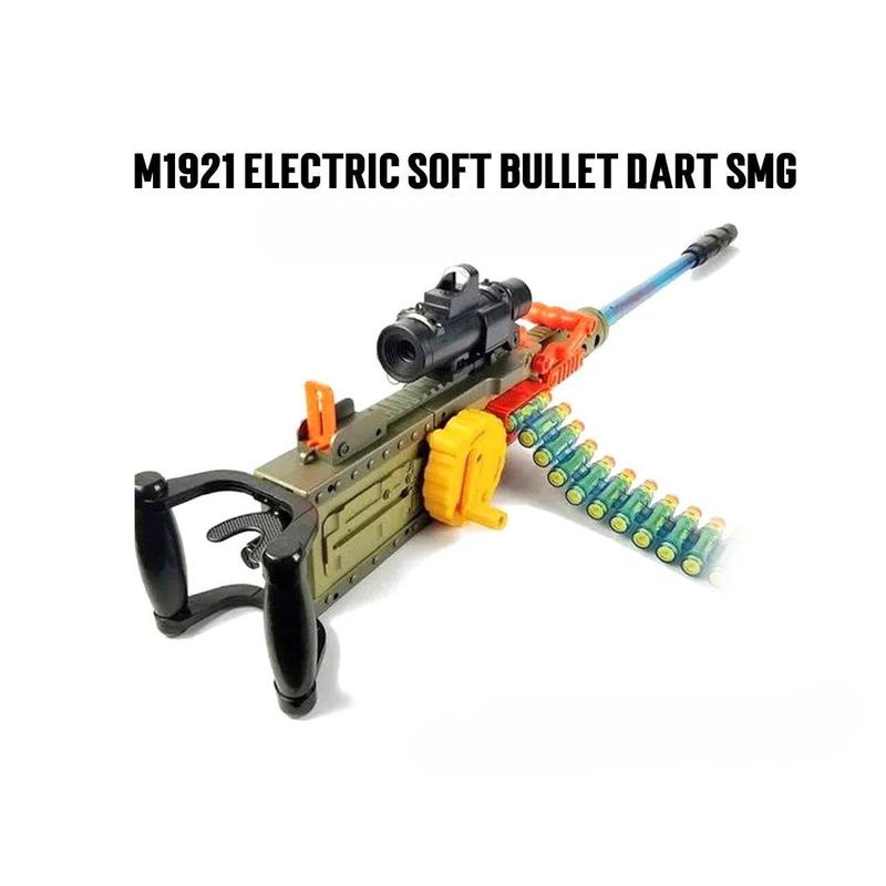 M2 Blaster Electric Nerf Rifle Machine Gun, soft bullet,, Rechargable ...