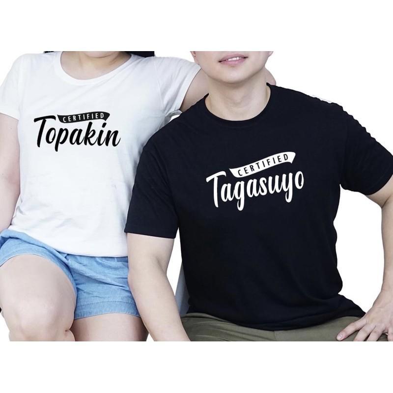 Certified Tagasuyo & Topakin Couple T-Shirts Crew-neck fashion - TikTok ...