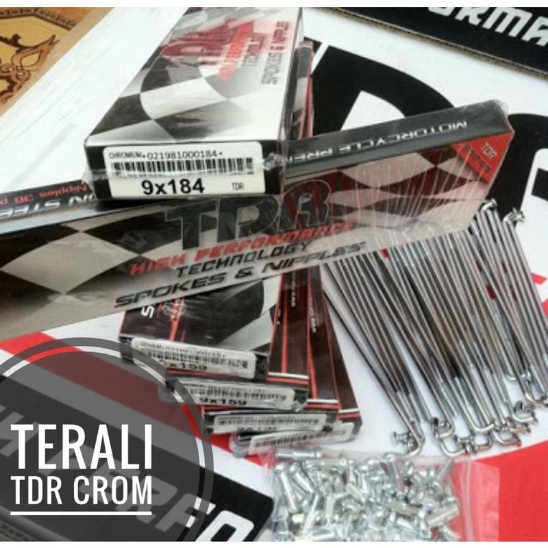 Terali ruji jari jari TDR crom 131/89/154/157/159/164/172/184 - Shop ...