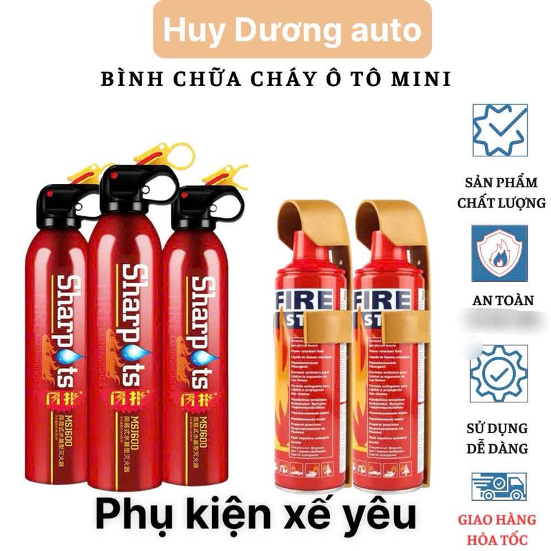 Sale Bình Chữa Cháy Mini Cầm Tay FIRE STOP Dung Tích 500ml và - TikTok ...