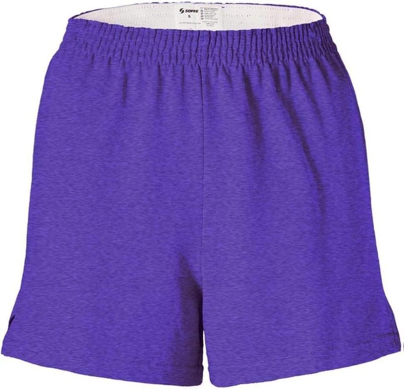 Soffe Women's Junior Authentic Cheer Short - Comfortable Cotton Blend ...
