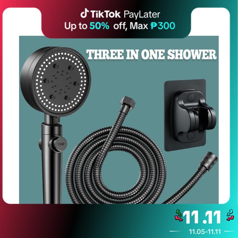 Shower Head 3 in 1 Multi-Functional Hand Held Sprinkler With - TikTok ...