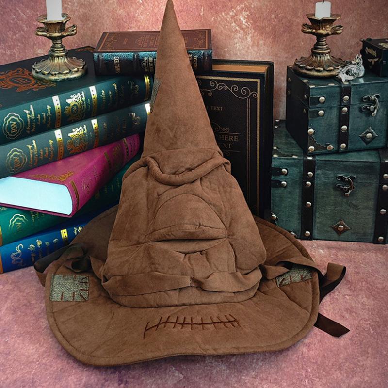 Fashion Movies Witch Wizard Hat Sorting Hat Leather Hallowee - TikTok ...